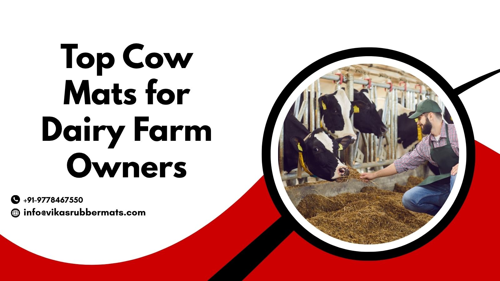 Top Cow Mats for Dairy Farm Owners – Vikas Rubbers